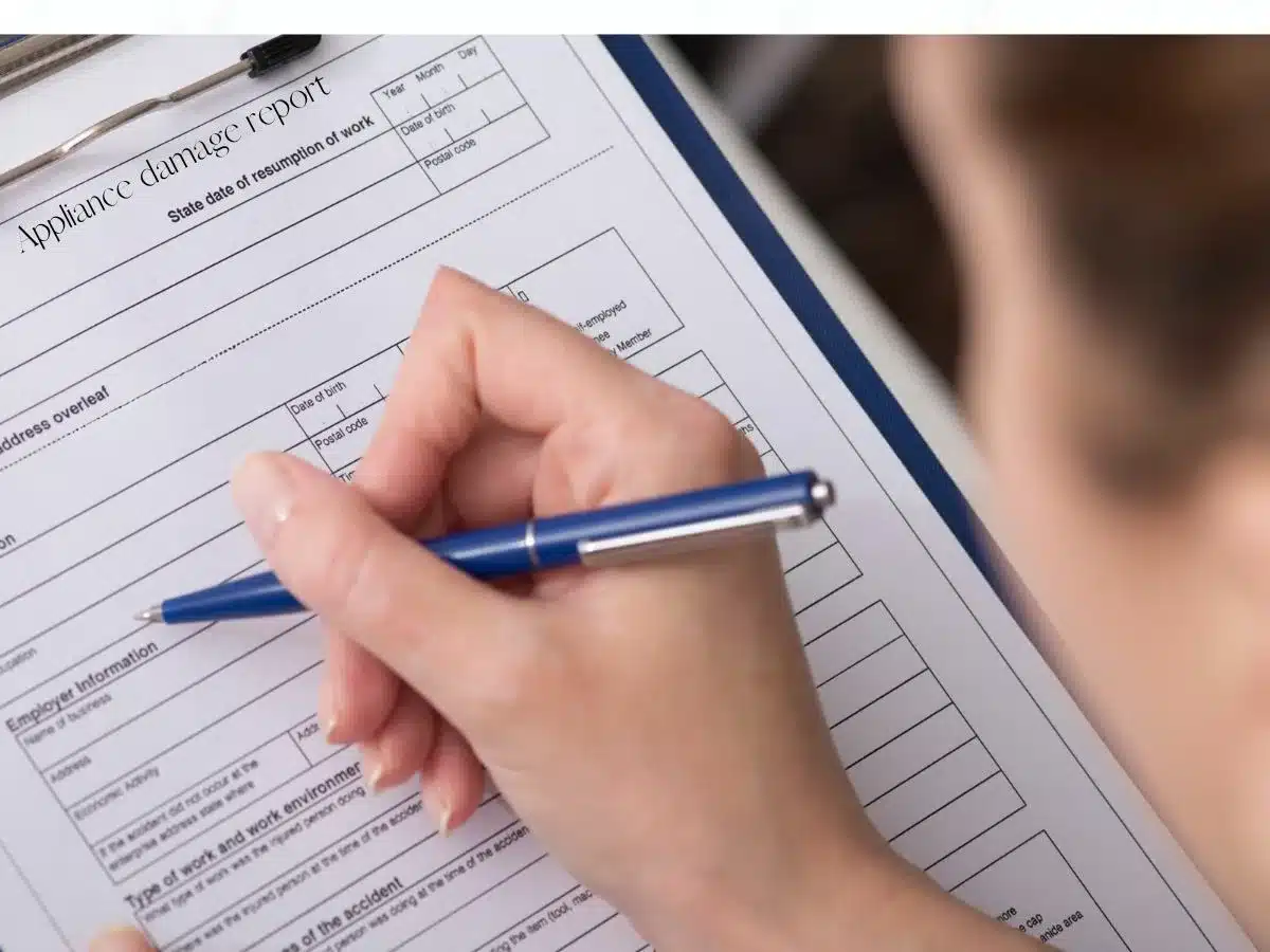 appliance damage- Reports - Get Yours Now